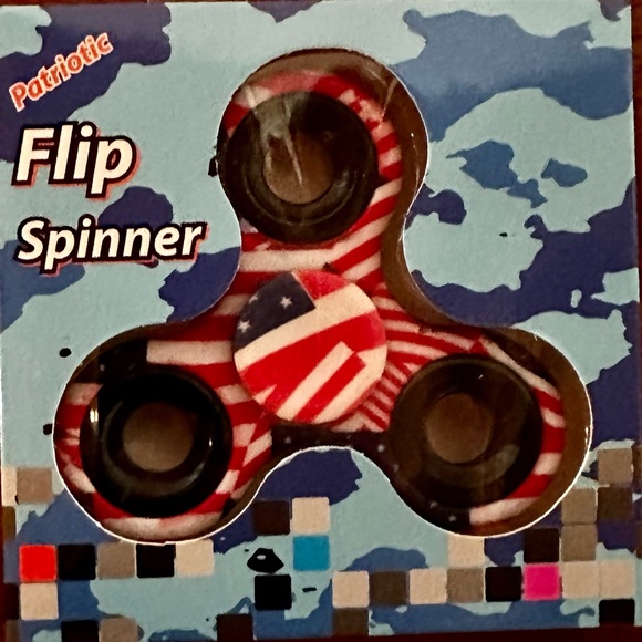 Toys | American Flag Fidget Spinner Brand New | Poshmark